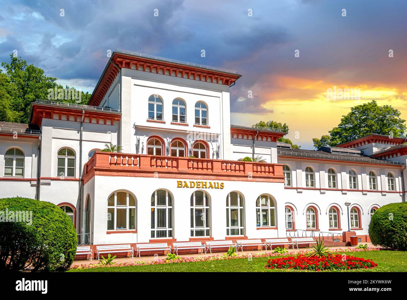 Bath House, Bad Soden, Germany Stock Photo - Alamy