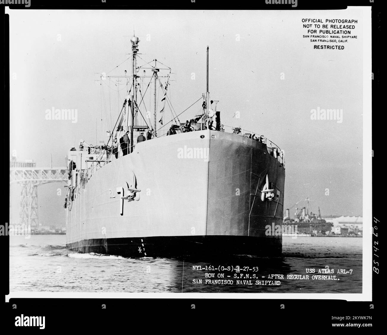 ARL-7 Atlas , Ships, Naval Vessels, Boats, Naval History, Navy Stock ...