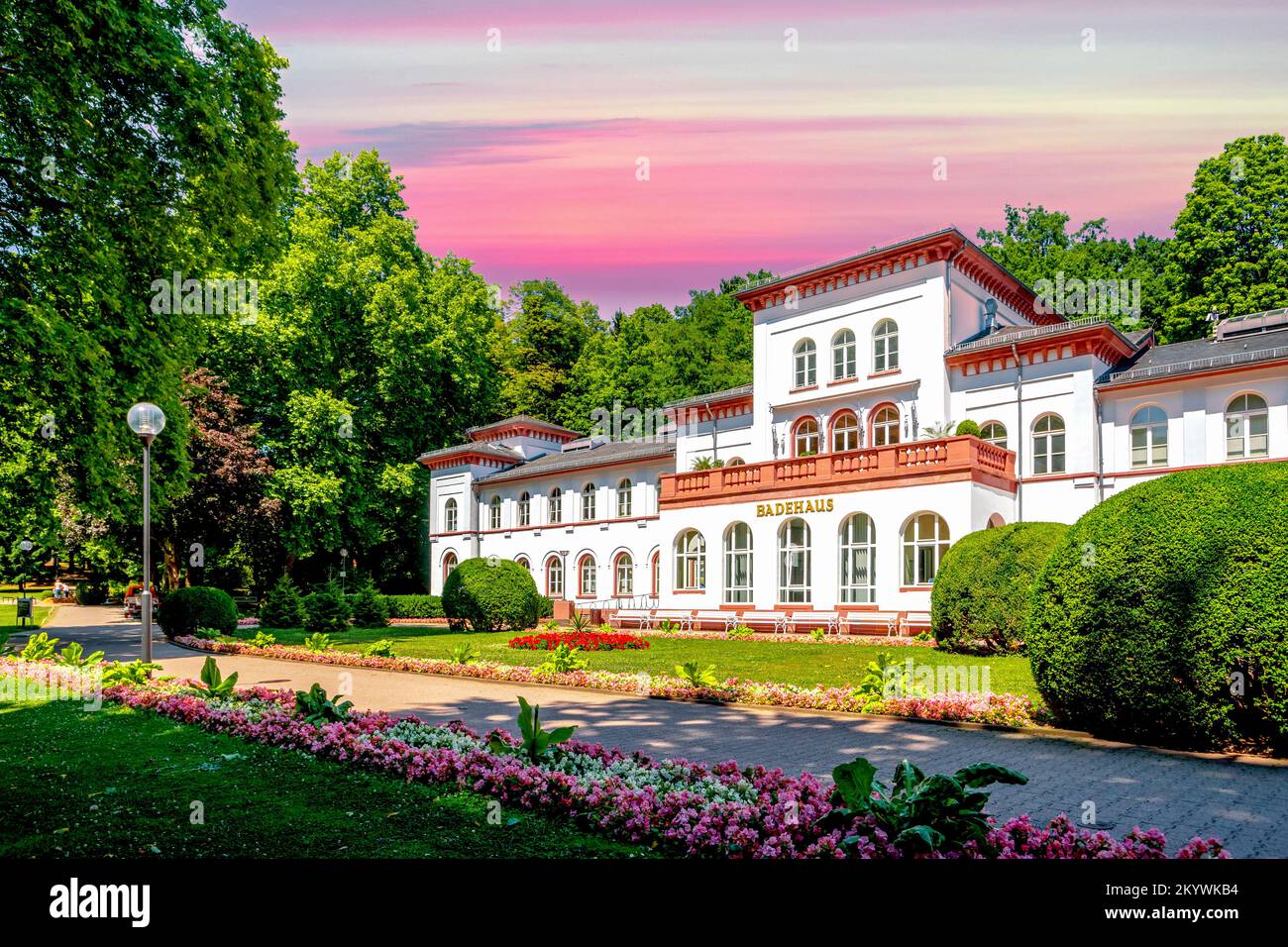 Bath House, Bad Soden, Germany Stock Photo - Alamy