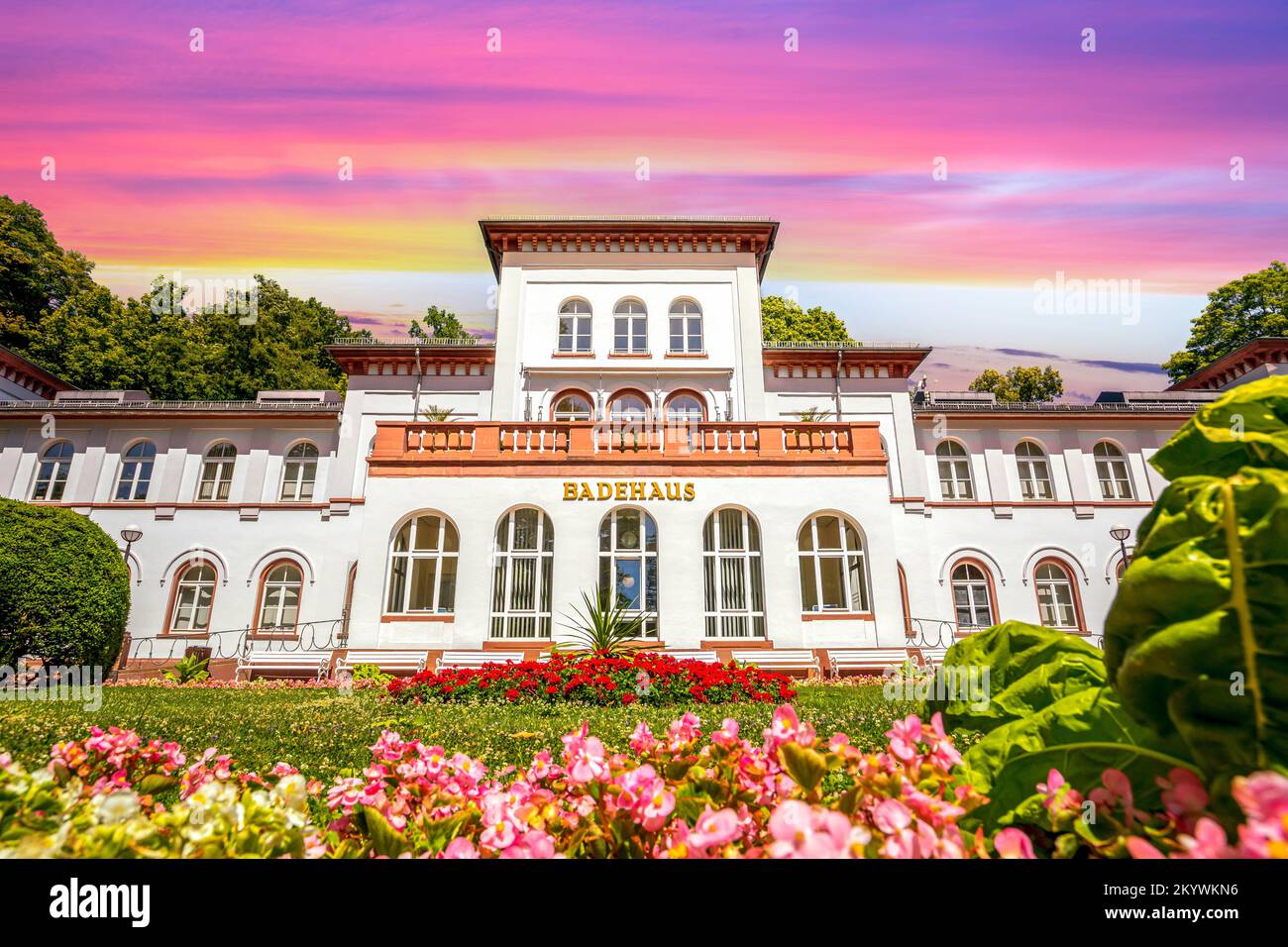 Bath House, Bad Soden, Germany Stock Photo - Alamy
