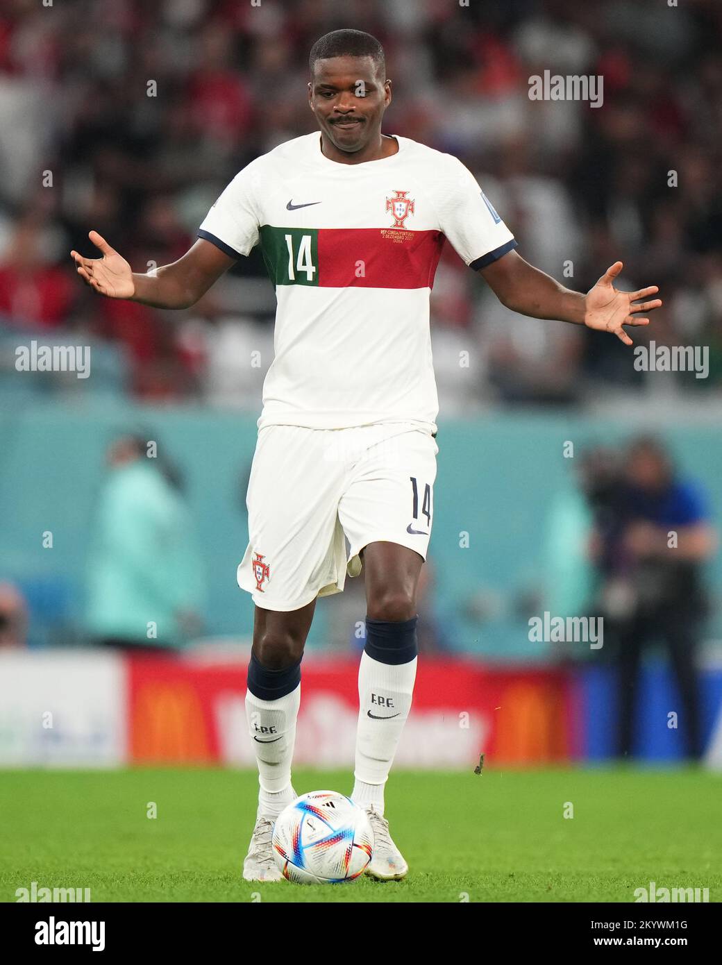 William Carvalho of Portugal during the FIFA World Cup Qatar 2022 match ...