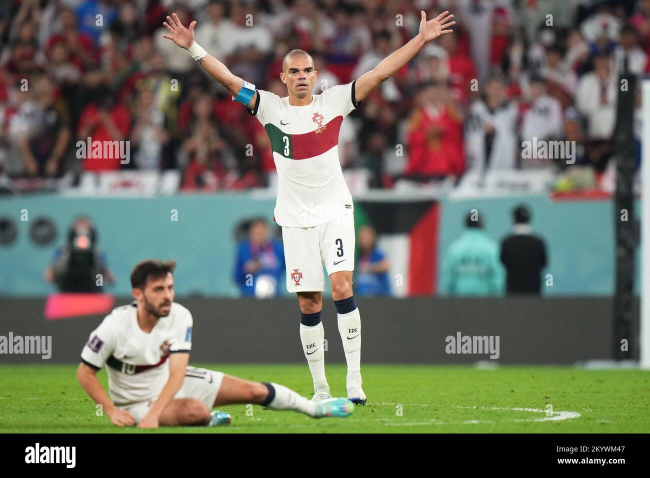 Pepe of Portugal during the FIFA World Cup Qatar 2022 match, Group H ...