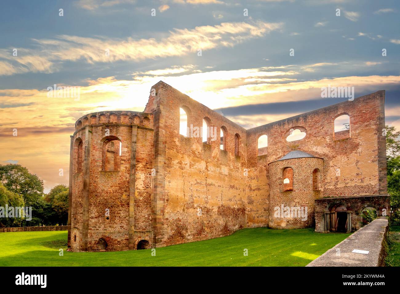 Castle, bad Hersfeld, Hessen, Germany Stock Photo - Alamy