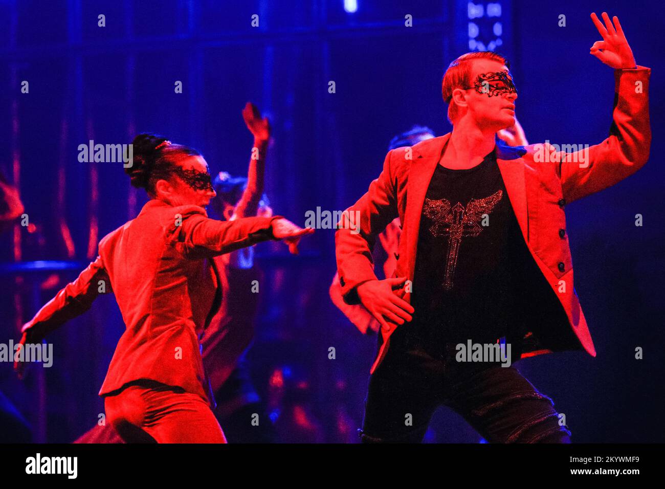 London, UK. 02nd Dec, 2022. The flamboyant and seductively lit Act 4 ...