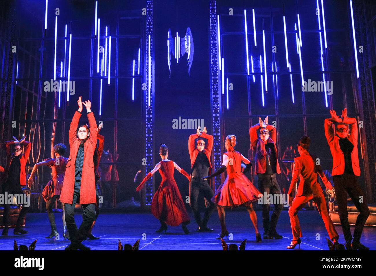 London, UK. 02nd Dec, 2022. The flamboyant and seductively lit Act 4 ...