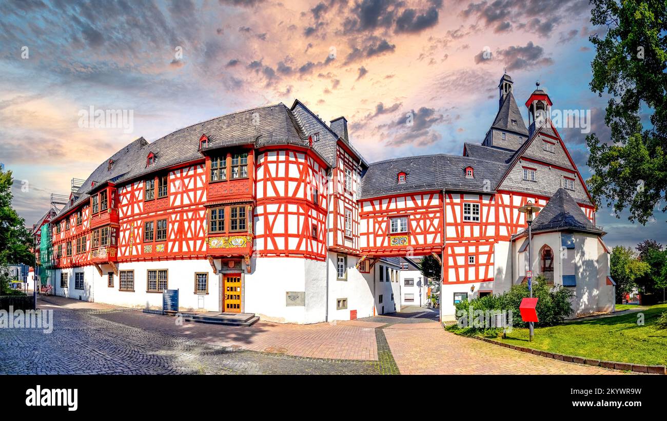 Castle in Bad Camberg, GErmany Stock Photo - Alamy