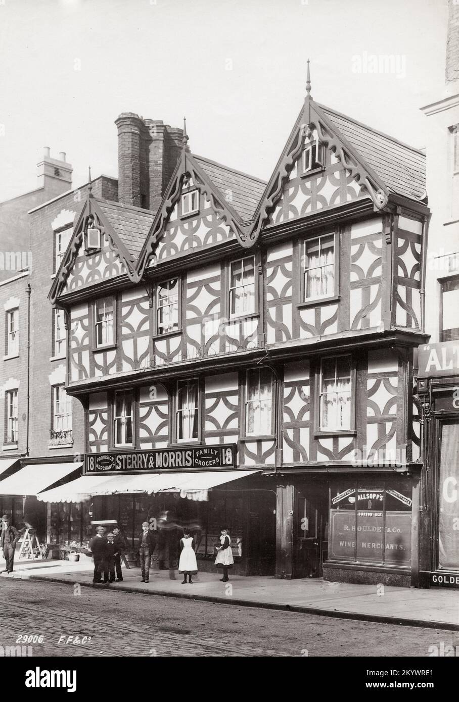 Vintage photograph - 1891 - Robert Raikes's house, Southgate Street ...