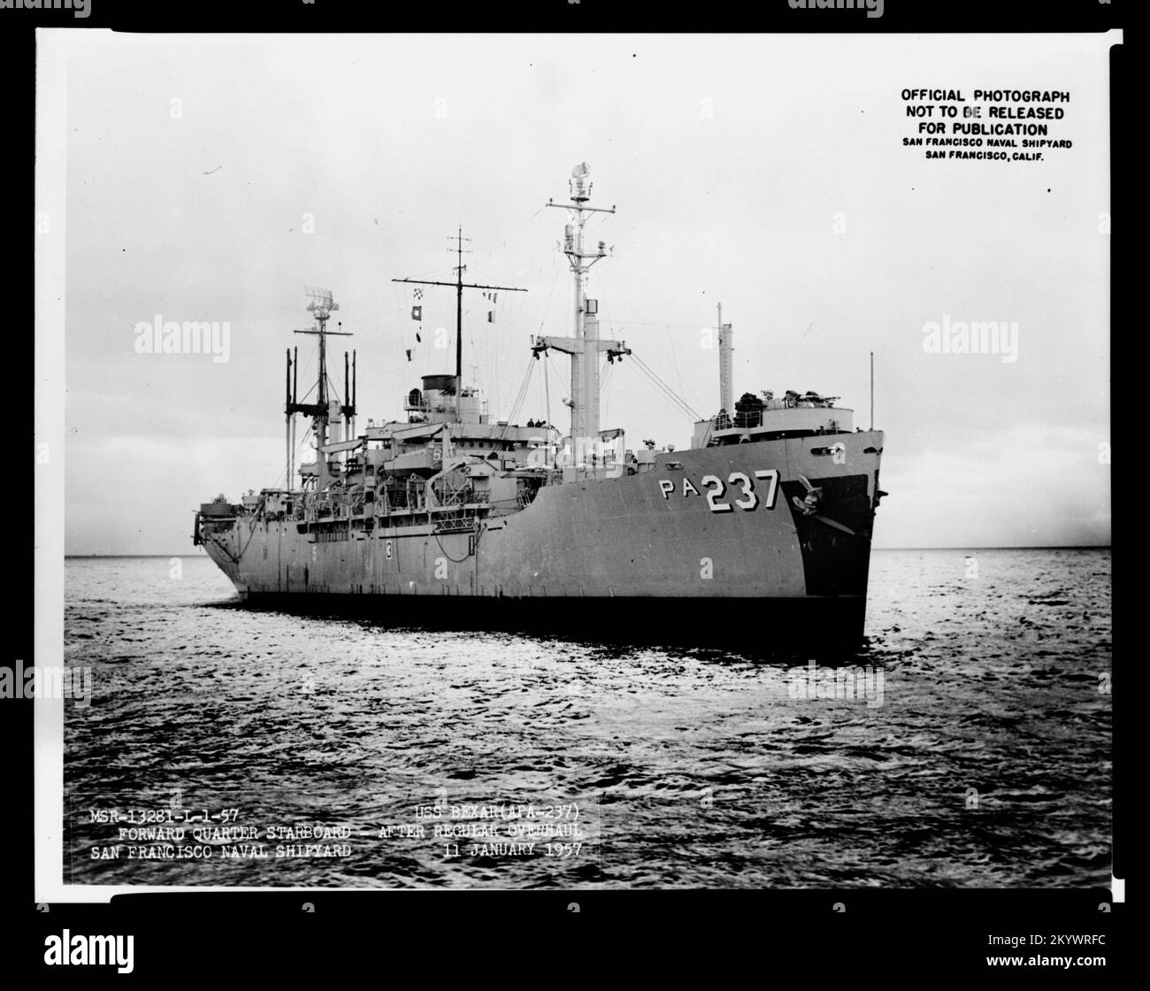APA-237 Bexar , Ships, Naval Vessels, Boats, Naval History, Navy Stock ...