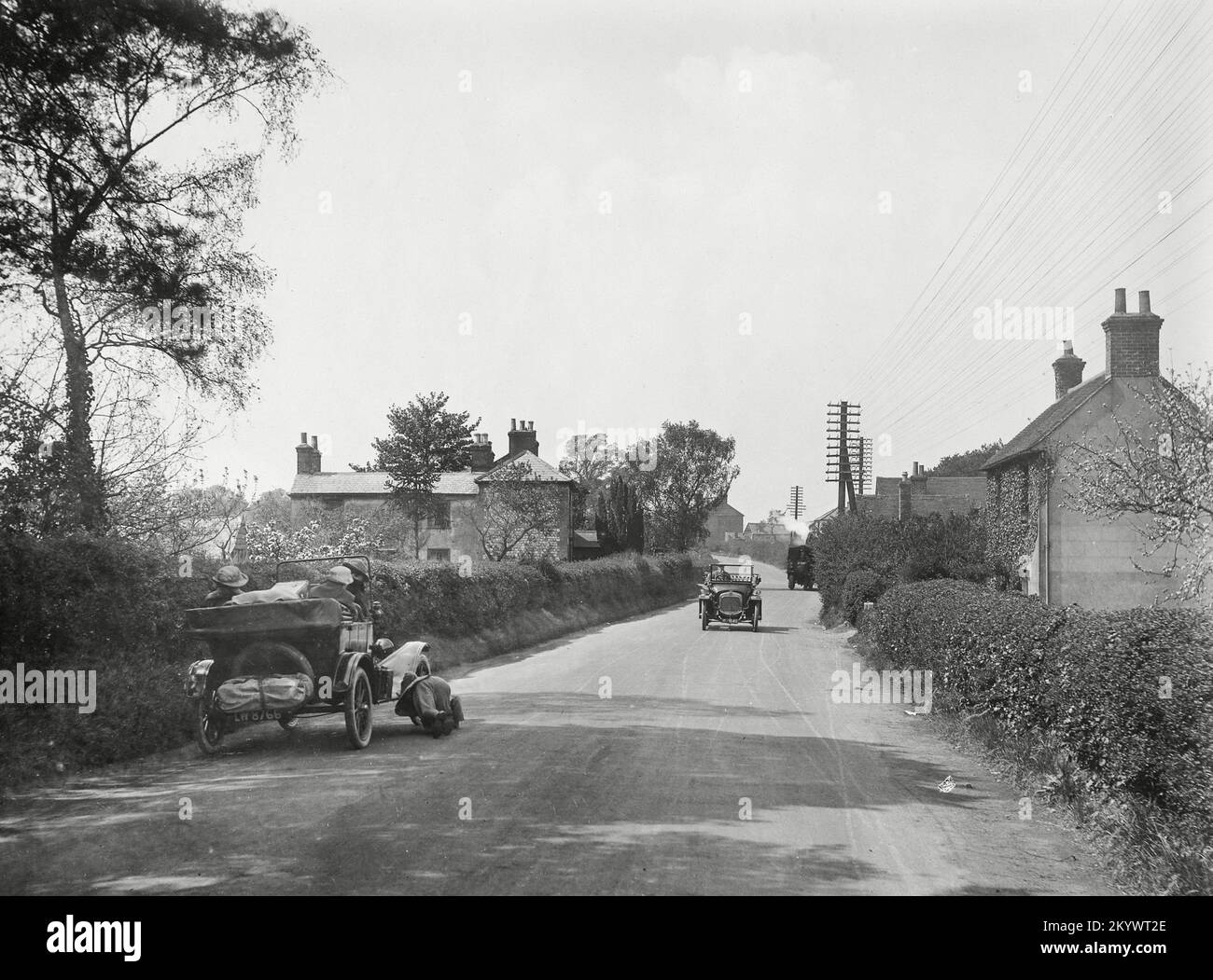 Vintage photograph - 1921 - Runfold, Surrey Stock Photo - Alamy