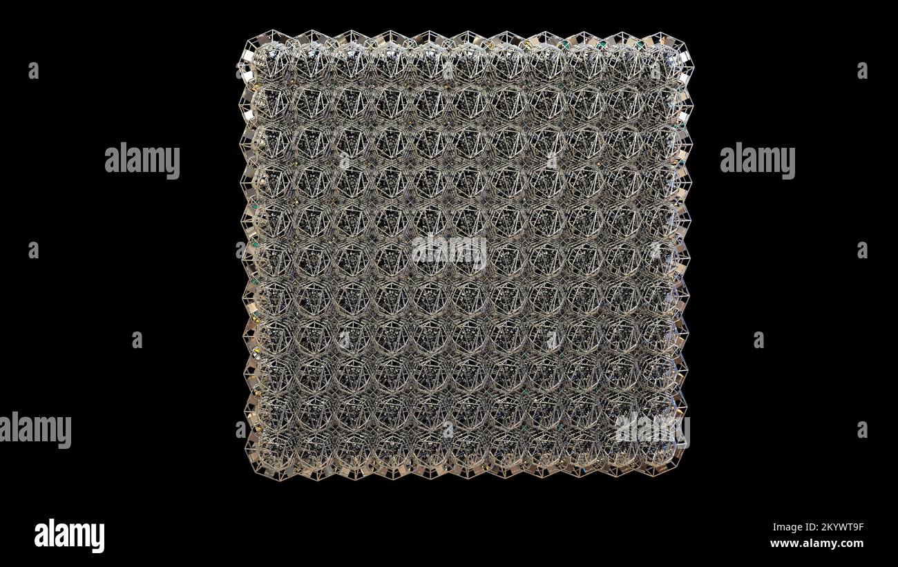 This is an ornamental pattern. Its mesh or makeup structure is ...