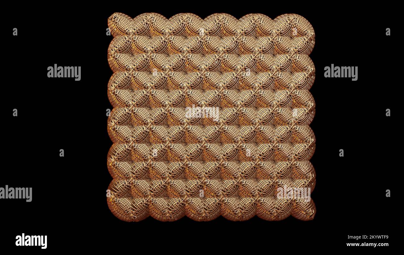 This is an ornamental pattern. Its mesh or makeup structure is ...