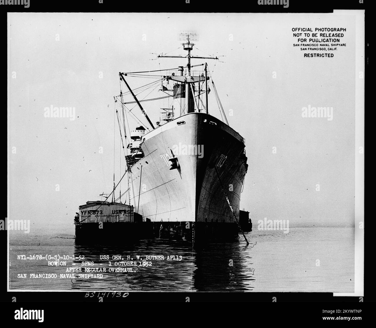 AP-113 Gen. H.W. Butner [19-NN-AP-113 Gen. H.W. Butner-141930] , Ships ...