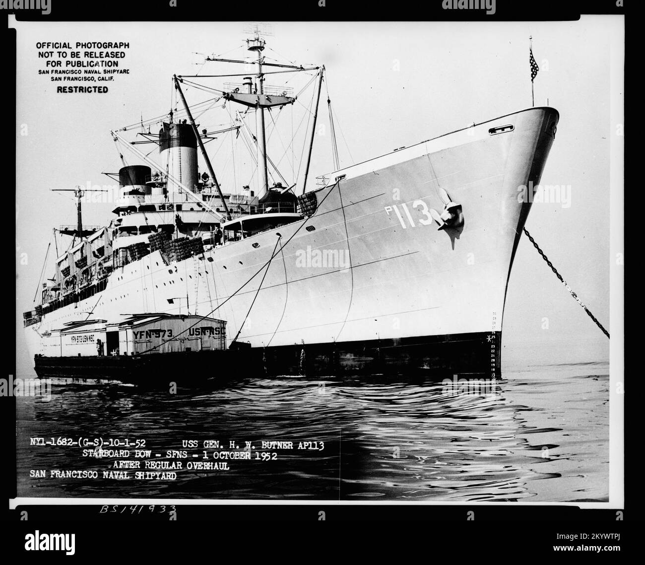 AP-113 Gen. H.W. Butner [19-NN-AP-113 Gen. H.W. Butner-141933] , Ships ...
