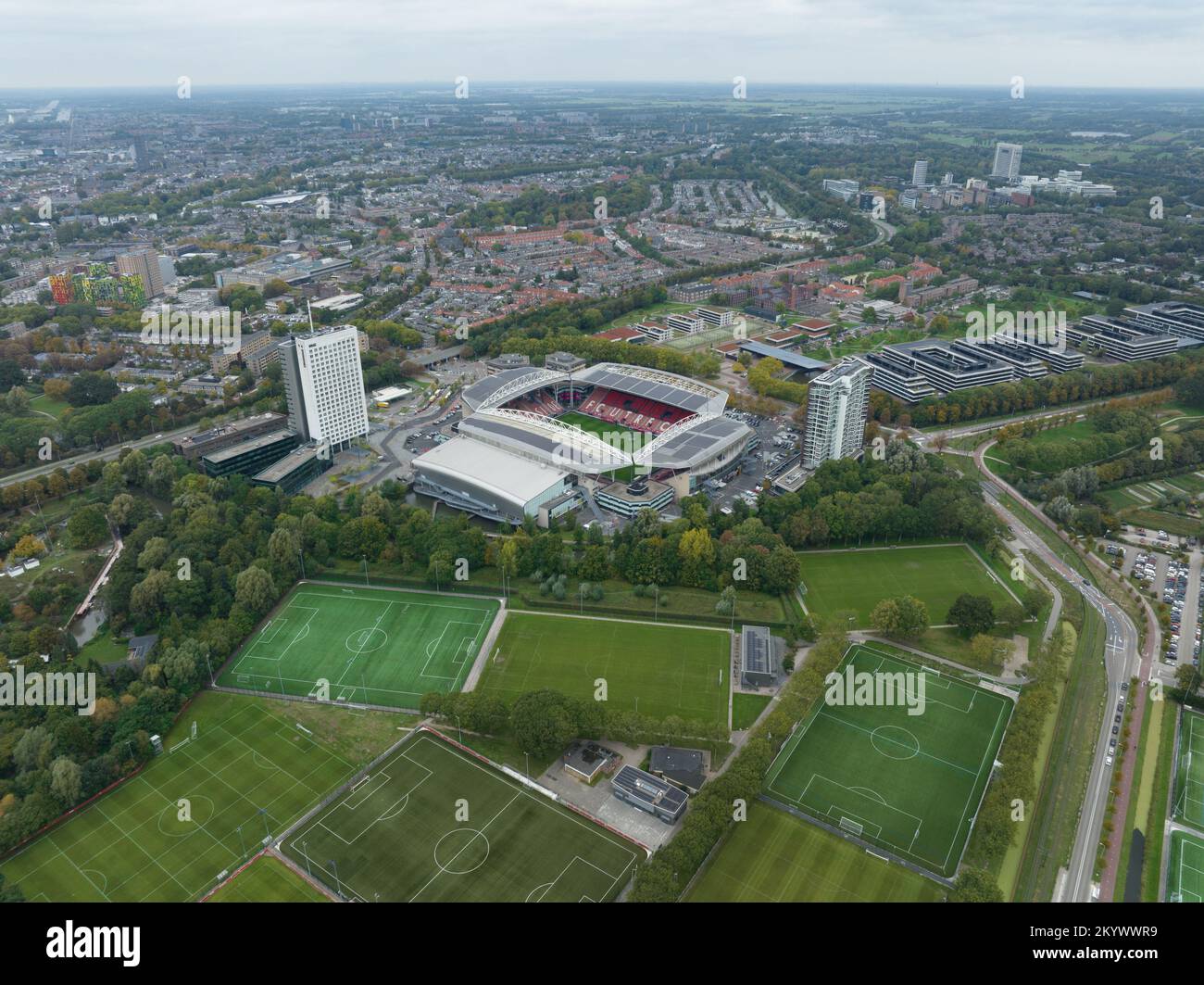 Utrecht, 5th of October 2022, The Netherlands. Stadion Galgenwaard ...