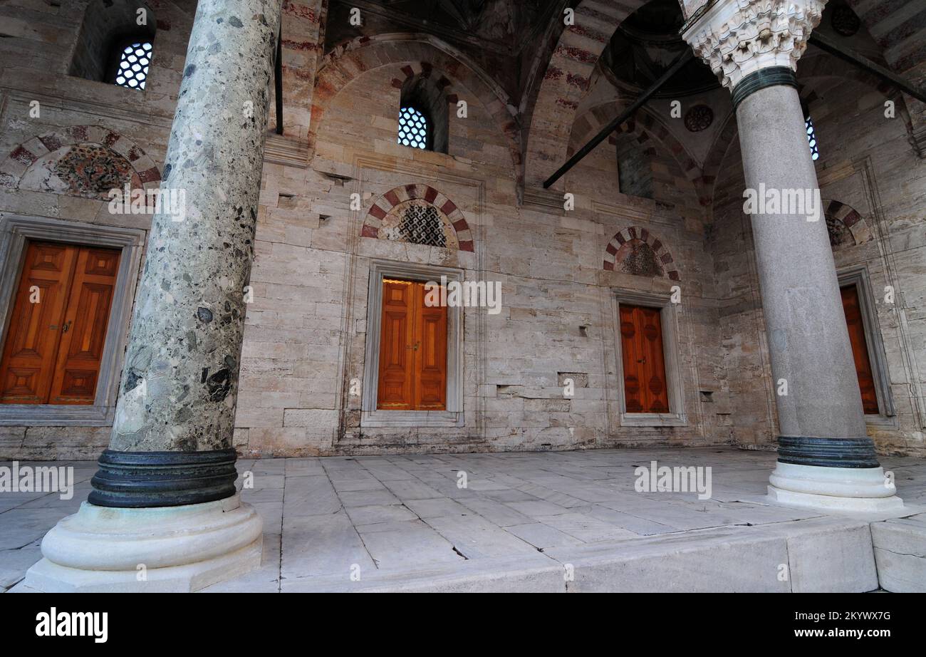 Located in Istanbul, Turkey, the 2nd Beyazit Mosque was built in 1506 ...