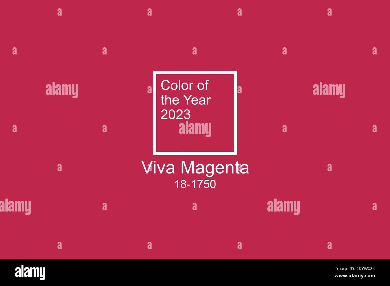 Demonstrating color of 2023 year. Viva Magenta. Magenta background with ...