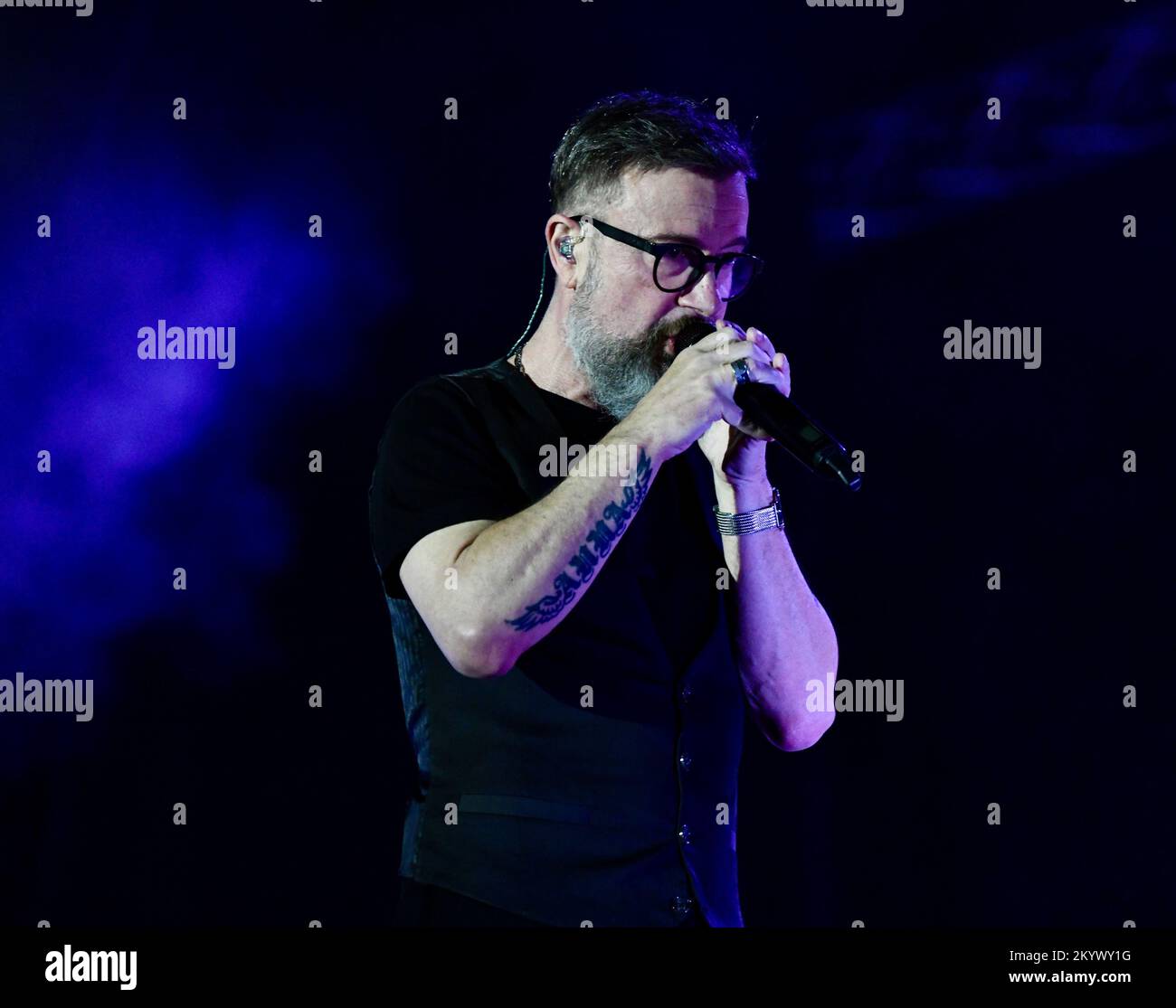 Bergamo, Italy. 01st Dec, 2022. Marco Masini during Marco Masini - T ...