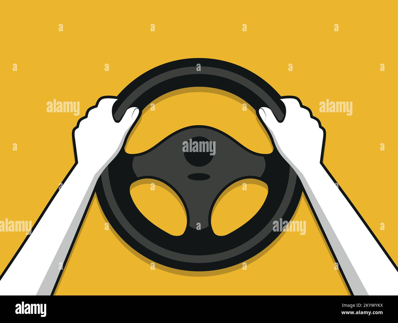 Driving lessons silhouette hi-res stock photography and images - Alamy