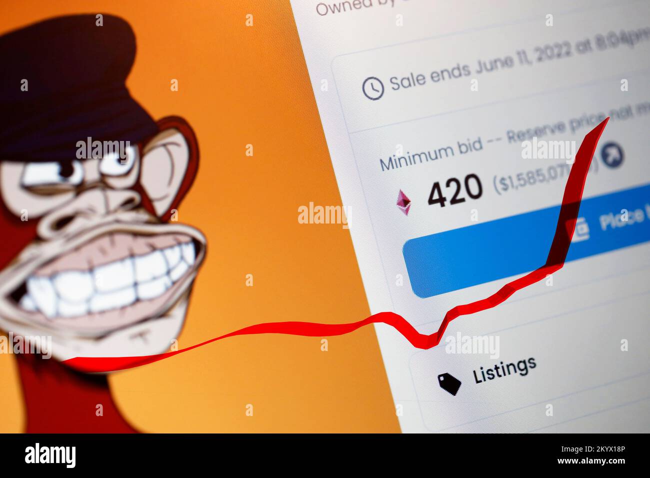 Bored ape yacht club hi-res stock photography and images - Alamy