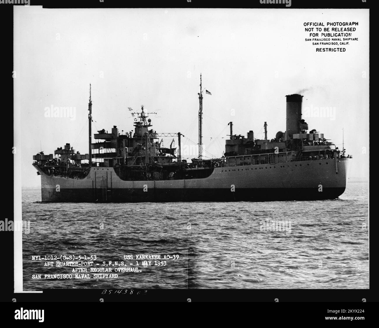 AO-39 Kankakee , Ships, Naval Vessels, Boats, Naval History, Navy Stock ...