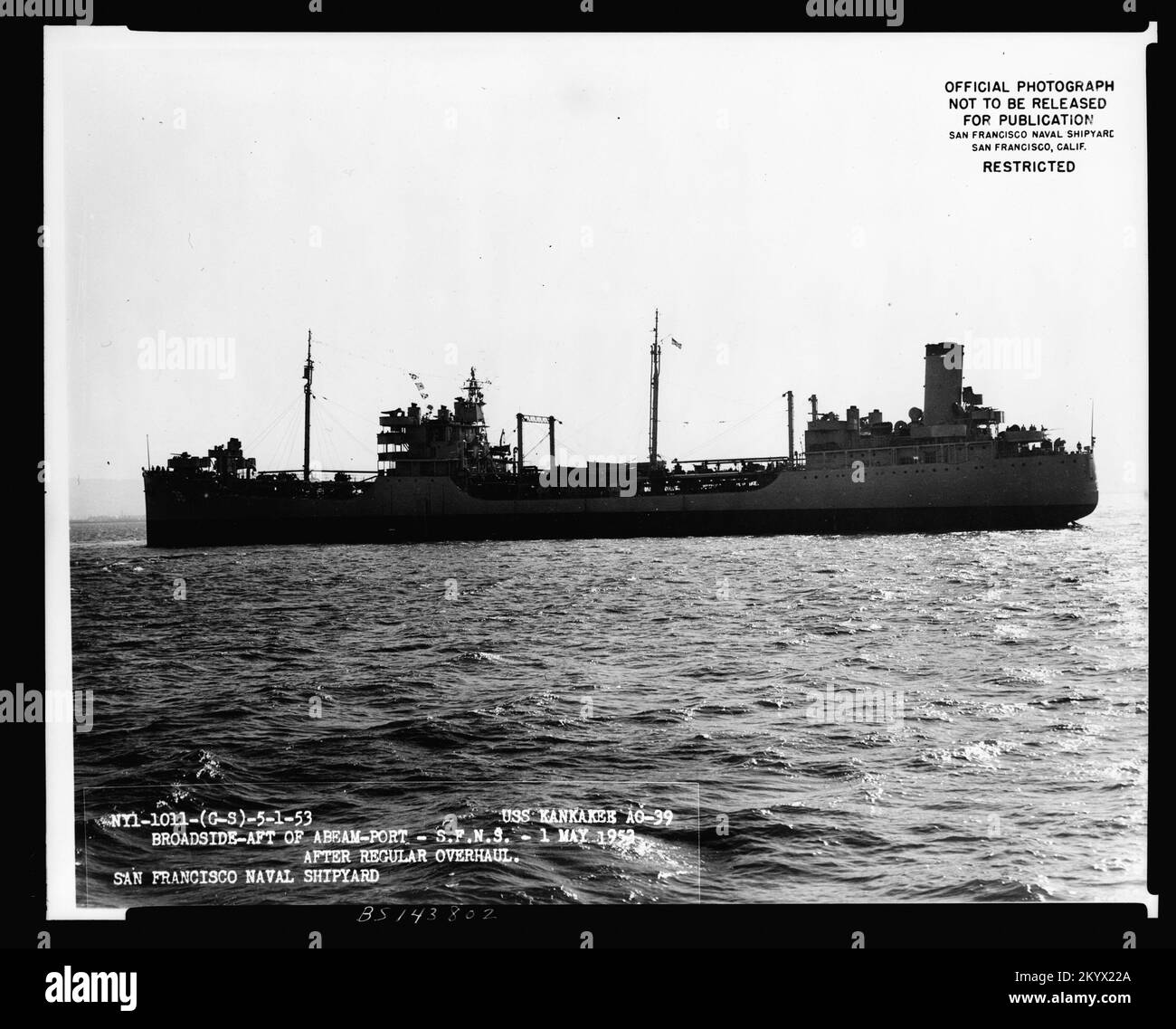 AO-39 Kankakee , Ships, Naval Vessels, Boats, Naval History, Navy Stock ...