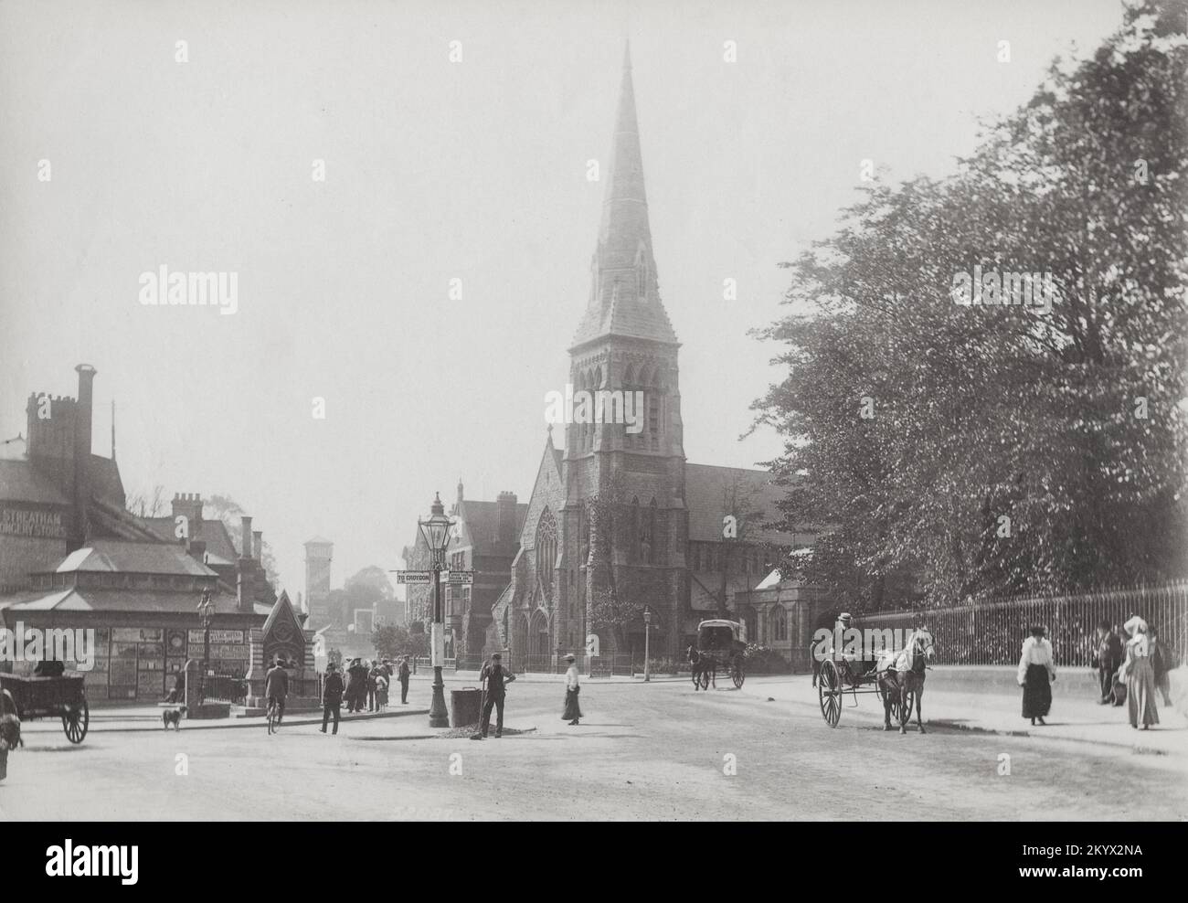 Vintage photograph - 1904 - English Martyrs Roman Catholic Church, High ...