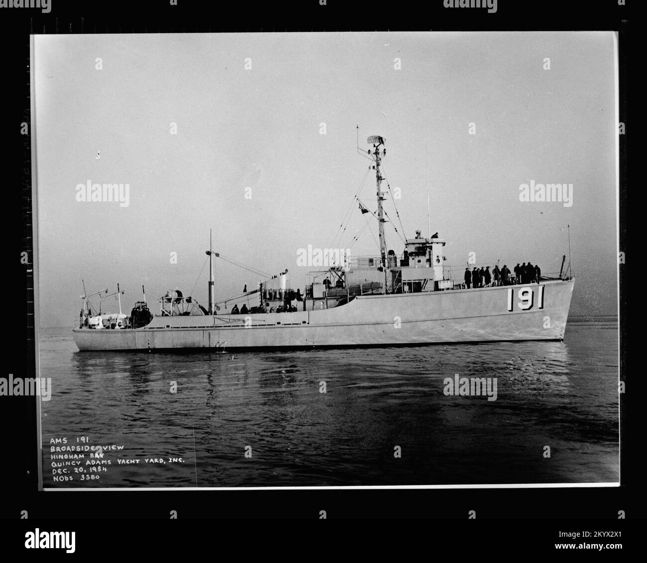 AMS-191 , Ships, Naval Vessels, Boats, Naval History, Navy Stock Photo ...