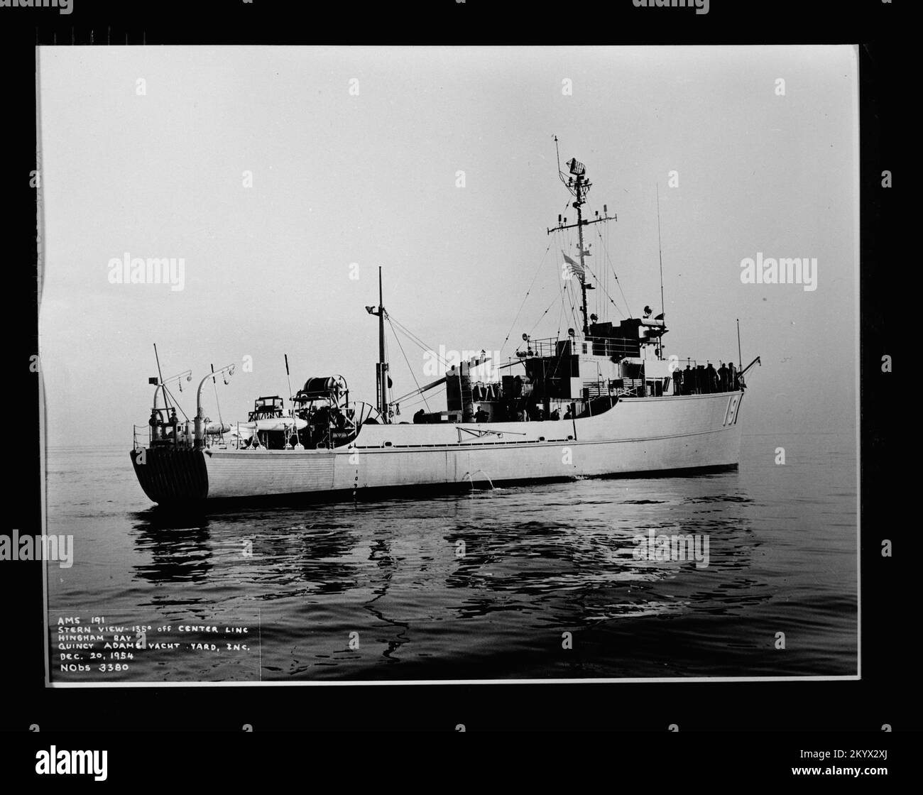 AMS-191 , Ships, Naval Vessels, Boats, Naval History, Navy Stock Photo ...