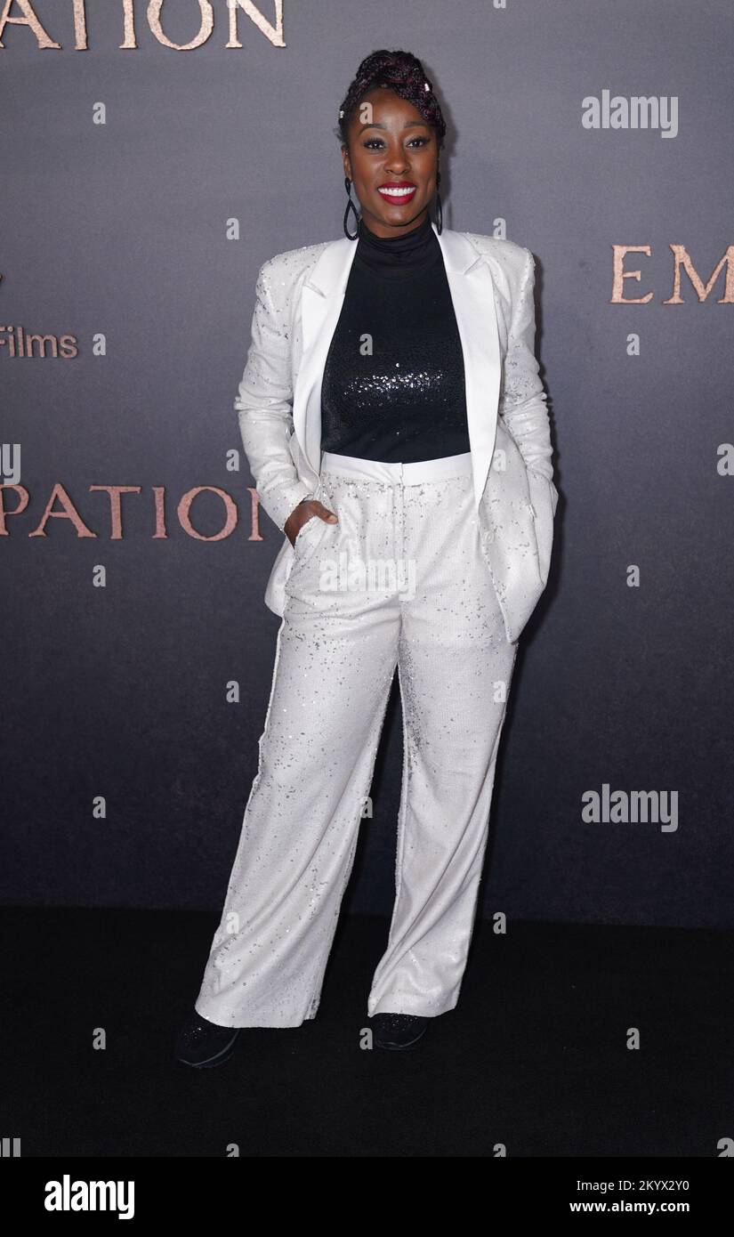 Scarlett Douglas attends the European Premiere of Emancipation at the ...