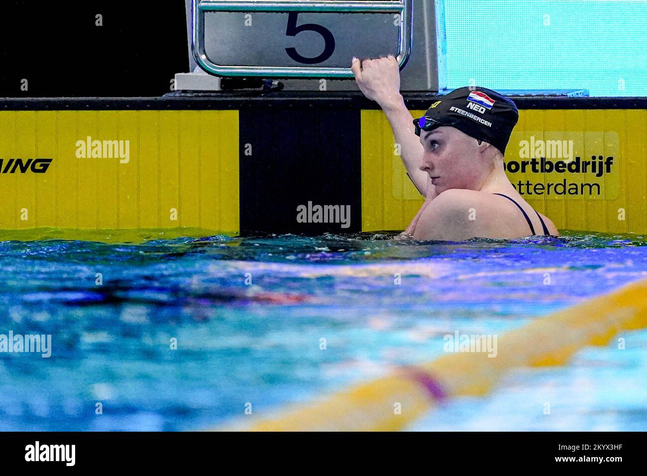 ROTTERDAM, NETHERLANDS - DECEMBER 2: Marrit Steenbergen competing in ...