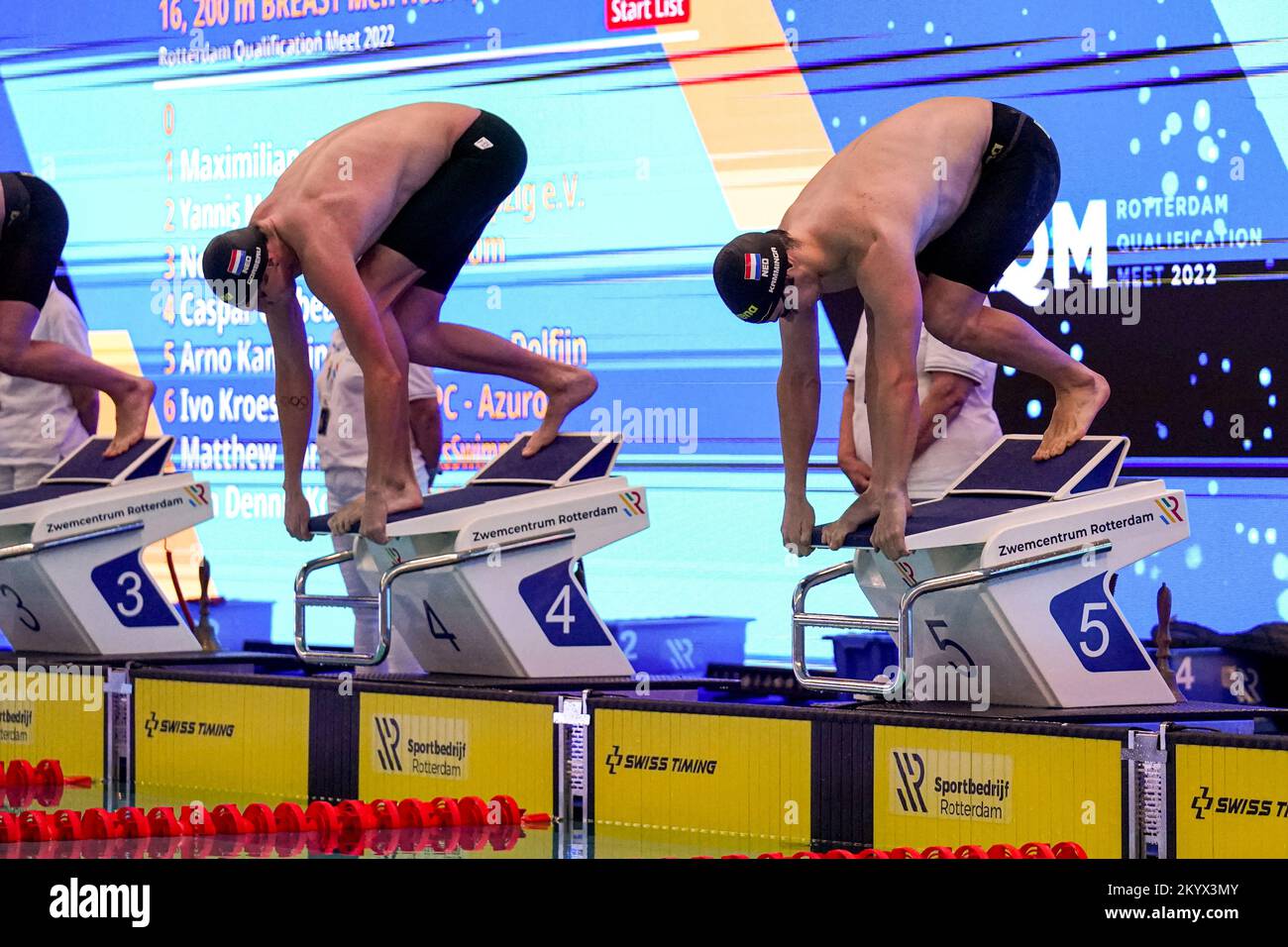 ROTTERDAM, NETHERLANDS - DECEMBER 2: Caspar Corbeau, Arno Kamminga ...