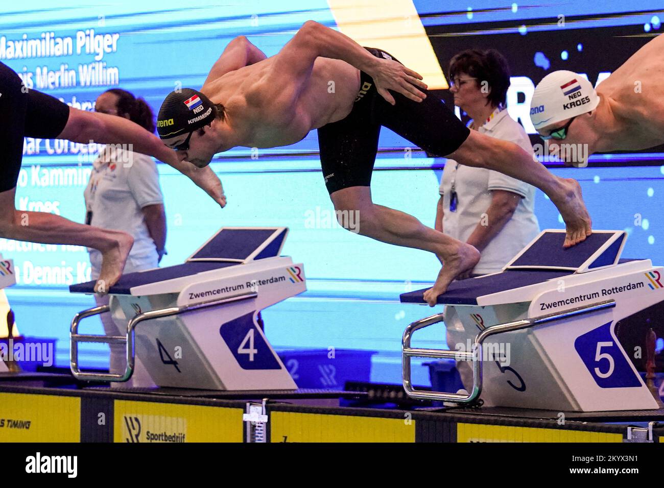 ROTTERDAM, NETHERLANDS - DECEMBER 2: Arno Kamminga competing in the Men ...