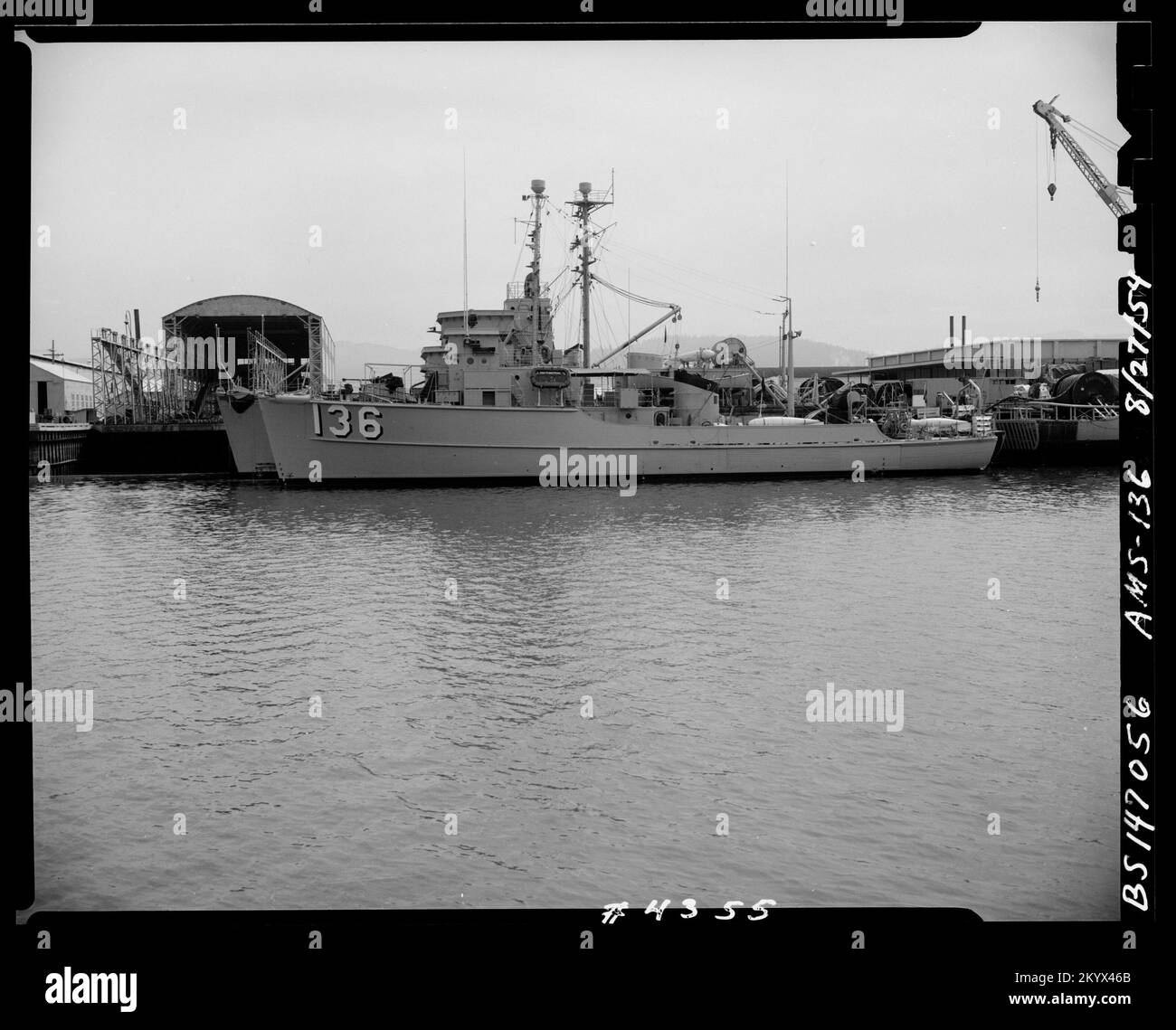 AMS-137 , Ships, Naval Vessels, Boats, Naval History, Navy Stock Photo ...