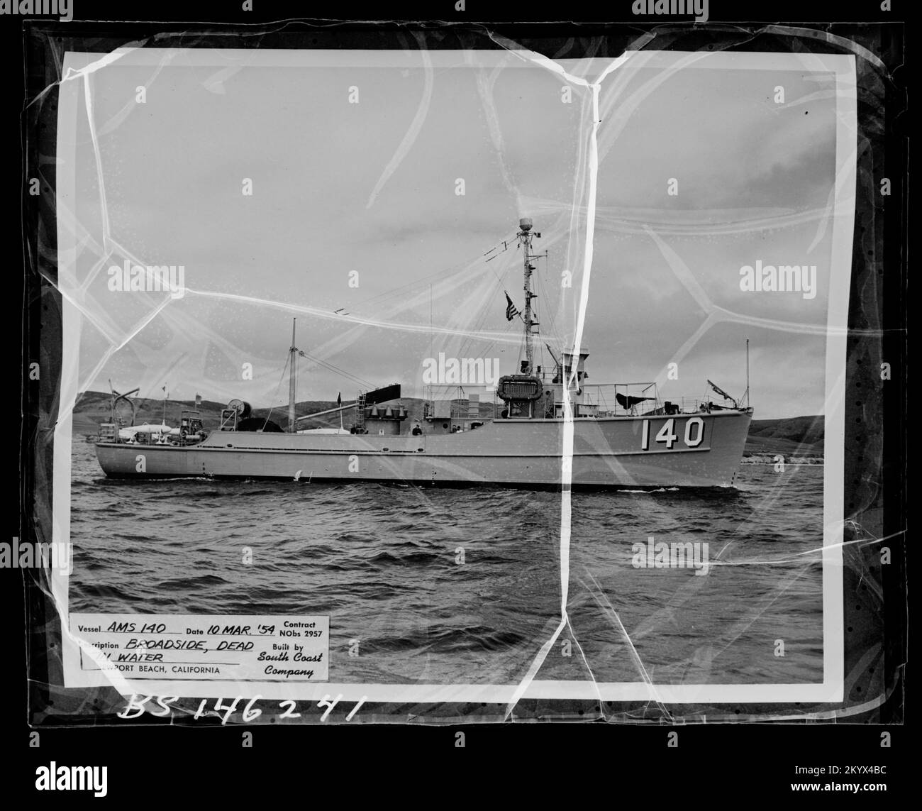 AMS-140 , Ships, Naval Vessels, Boats, Naval History, Navy Stock Photo ...