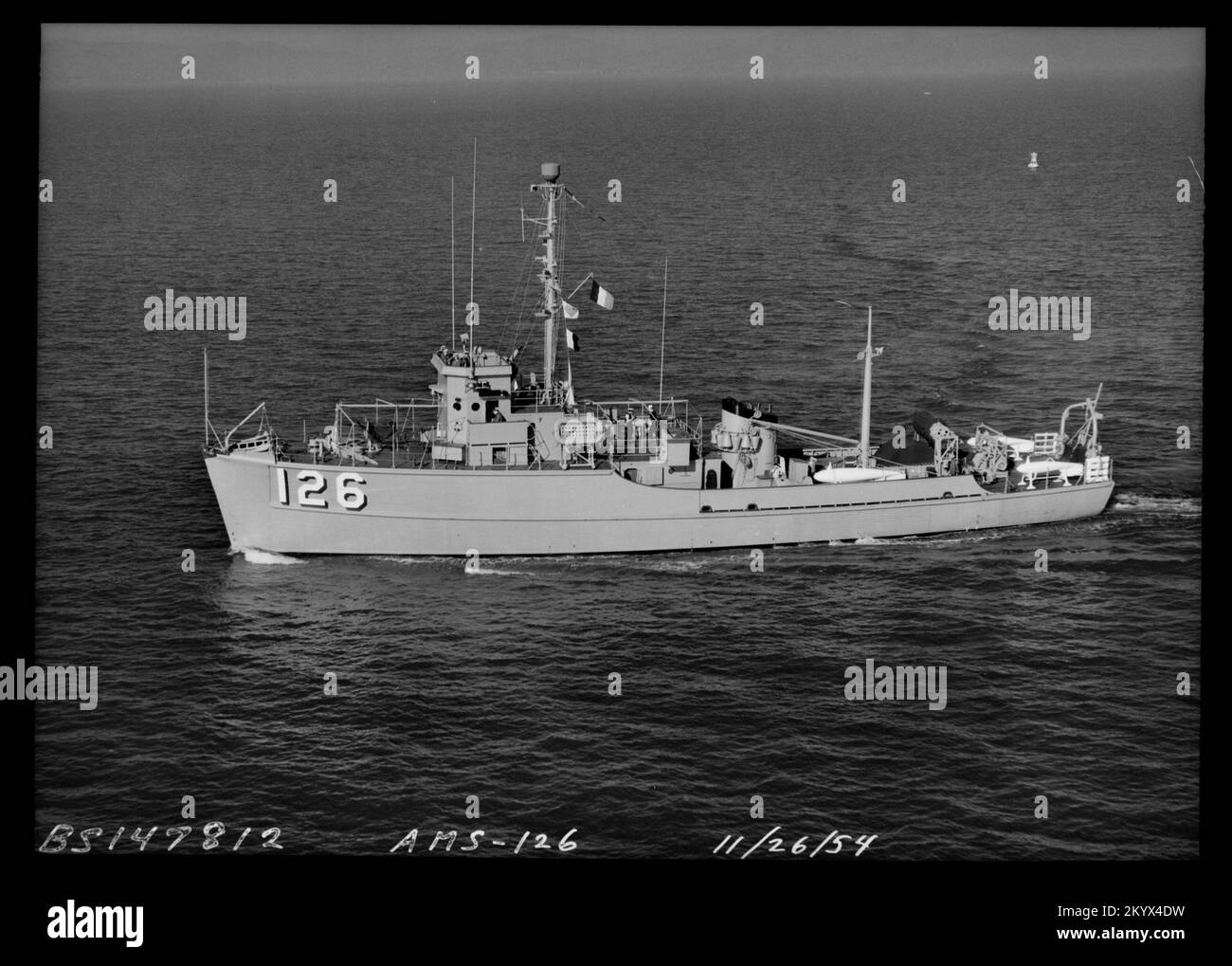 AMS-126 , Ships, Naval Vessels, Boats, Naval History, Navy Stock Photo ...