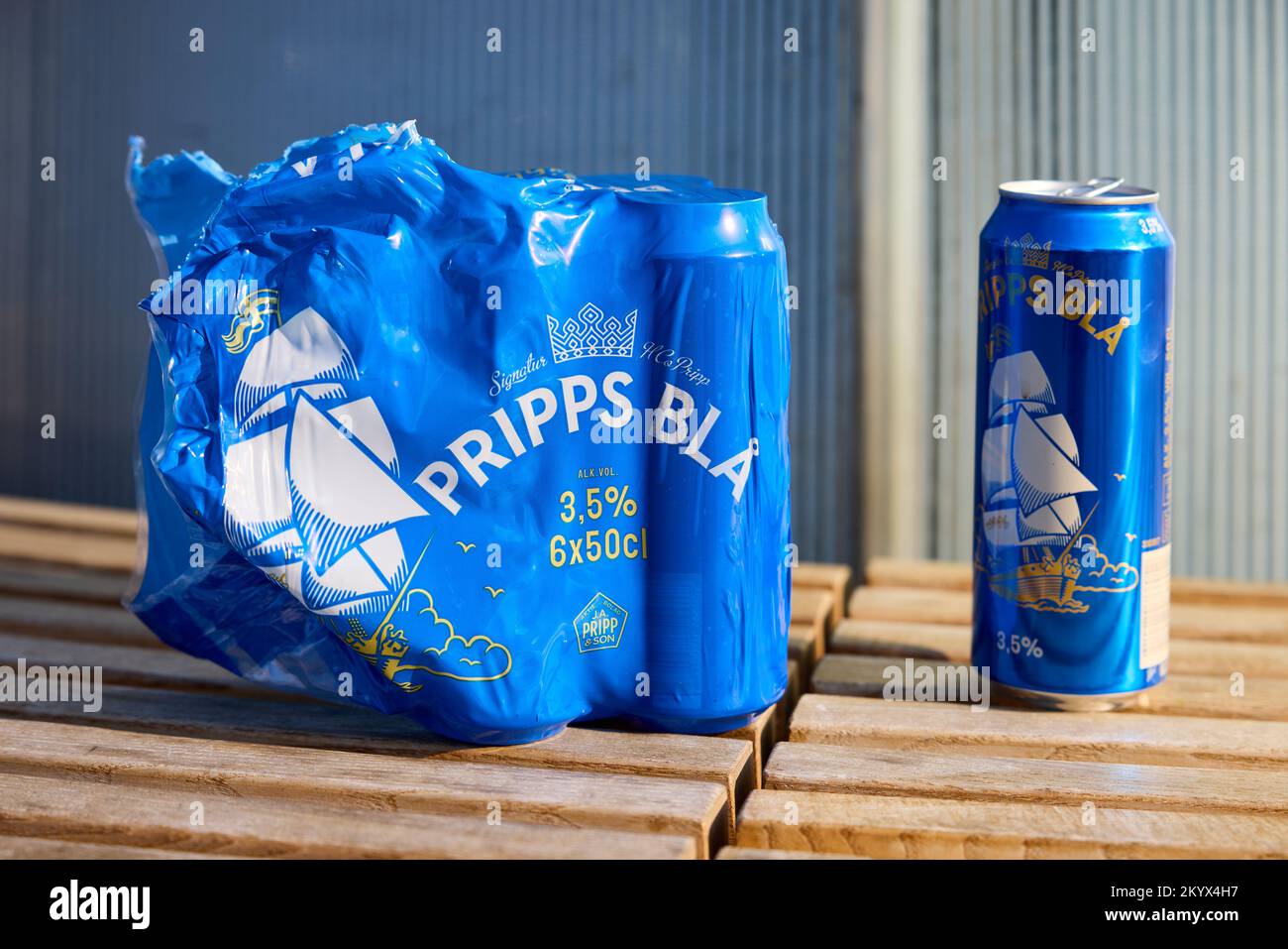 Pripps bla beer hi-res stock photography and images - Alamy