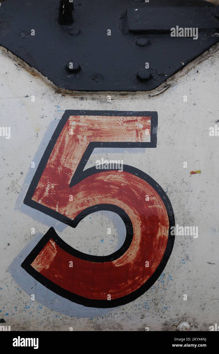 Number five sign hi-res stock photography and images - Alamy