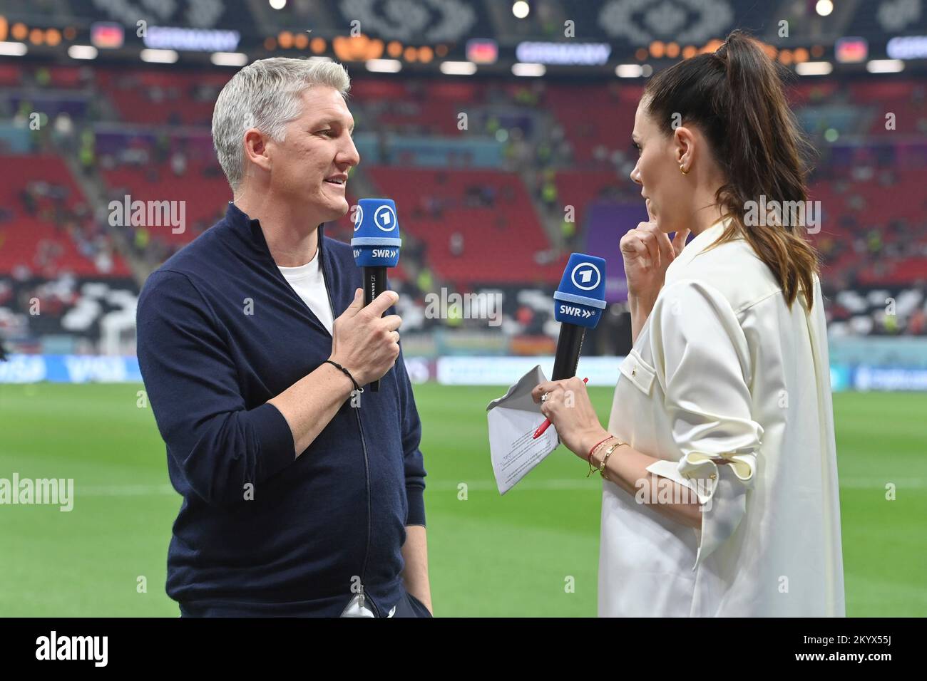 Al Khor, Katar. 01st Dec, 2022. ARD football expert Bastian ...