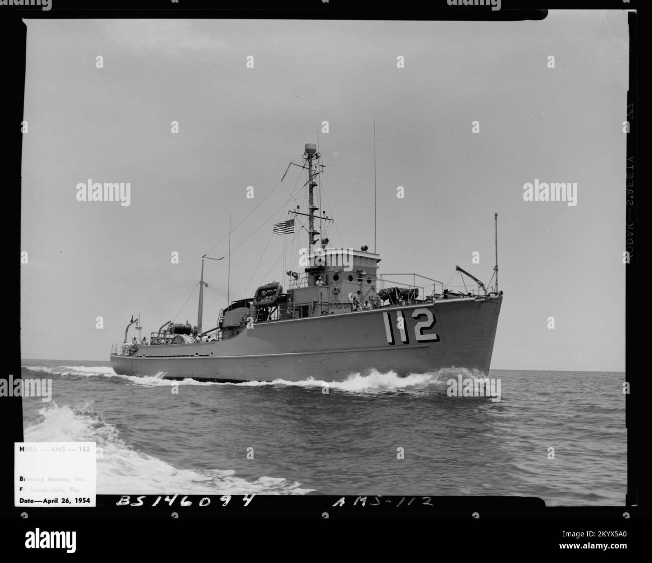 AMS-112 , Ships, Naval Vessels, Boats, Naval History, Navy Stock Photo ...
