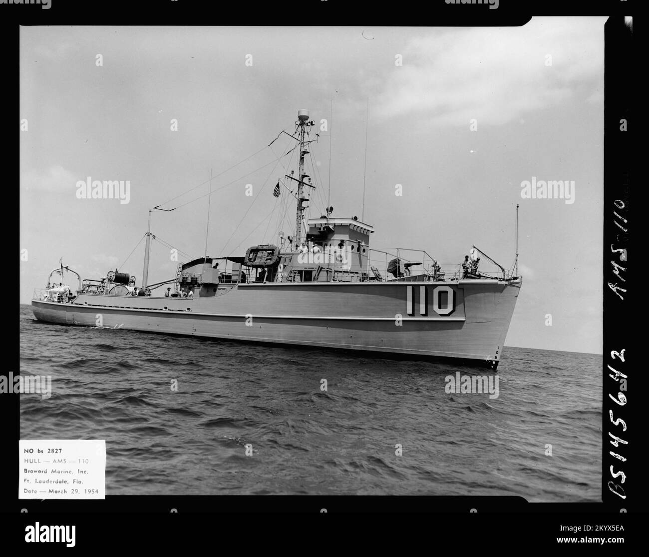 AMS-110 , Ships, Naval Vessels, Boats, Naval History, Navy Stock Photo ...