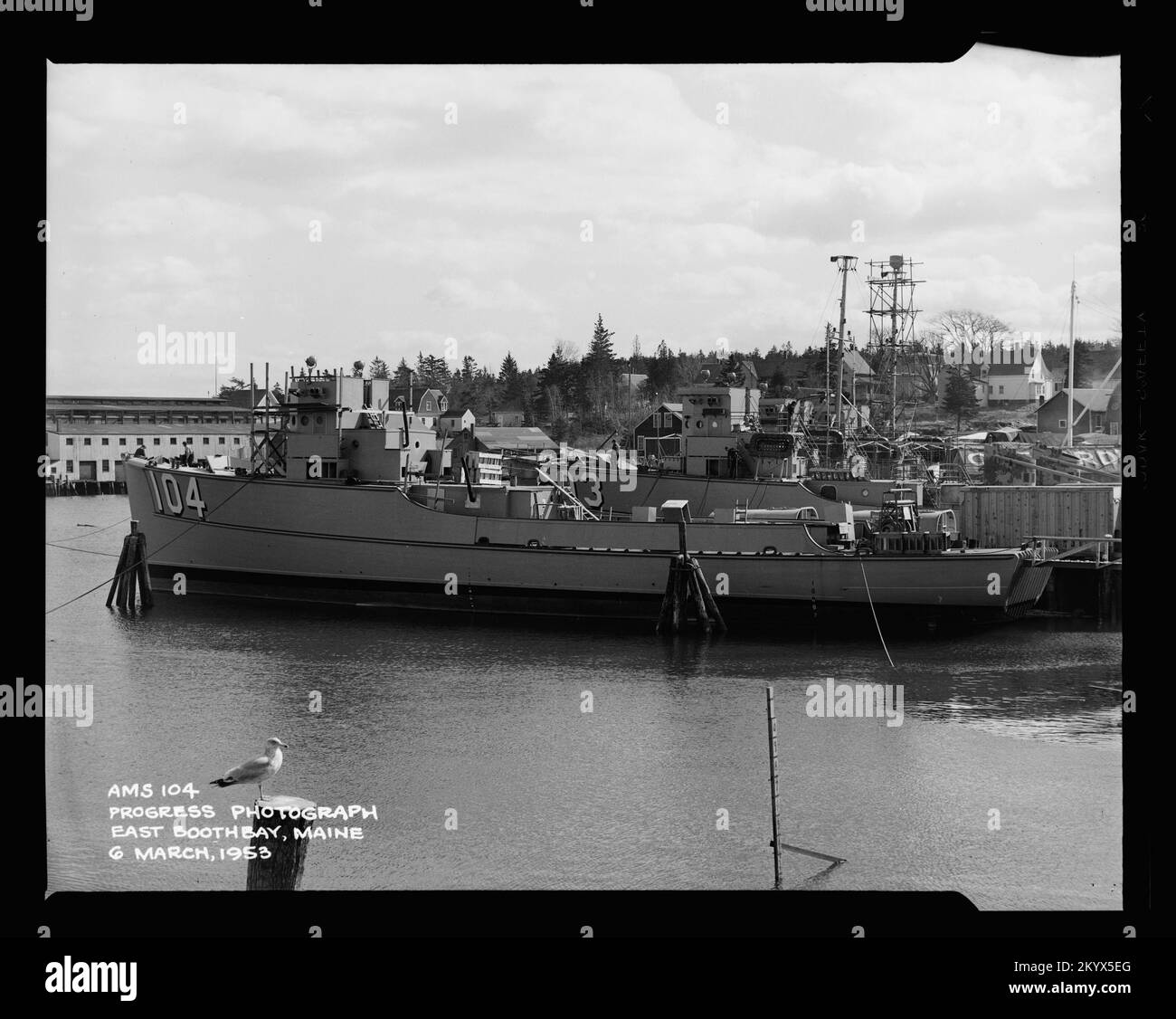 AMS-104 , Ships, Naval Vessels, Boats, Naval History, Navy Stock Photo ...