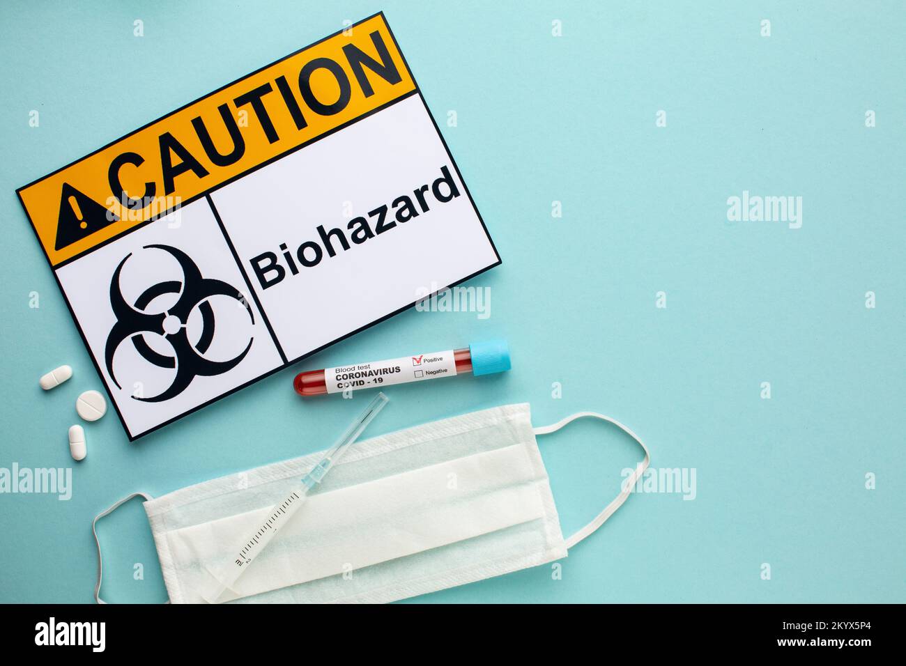 Positive blood test result for the new rapidly spreading Coronavirus ...