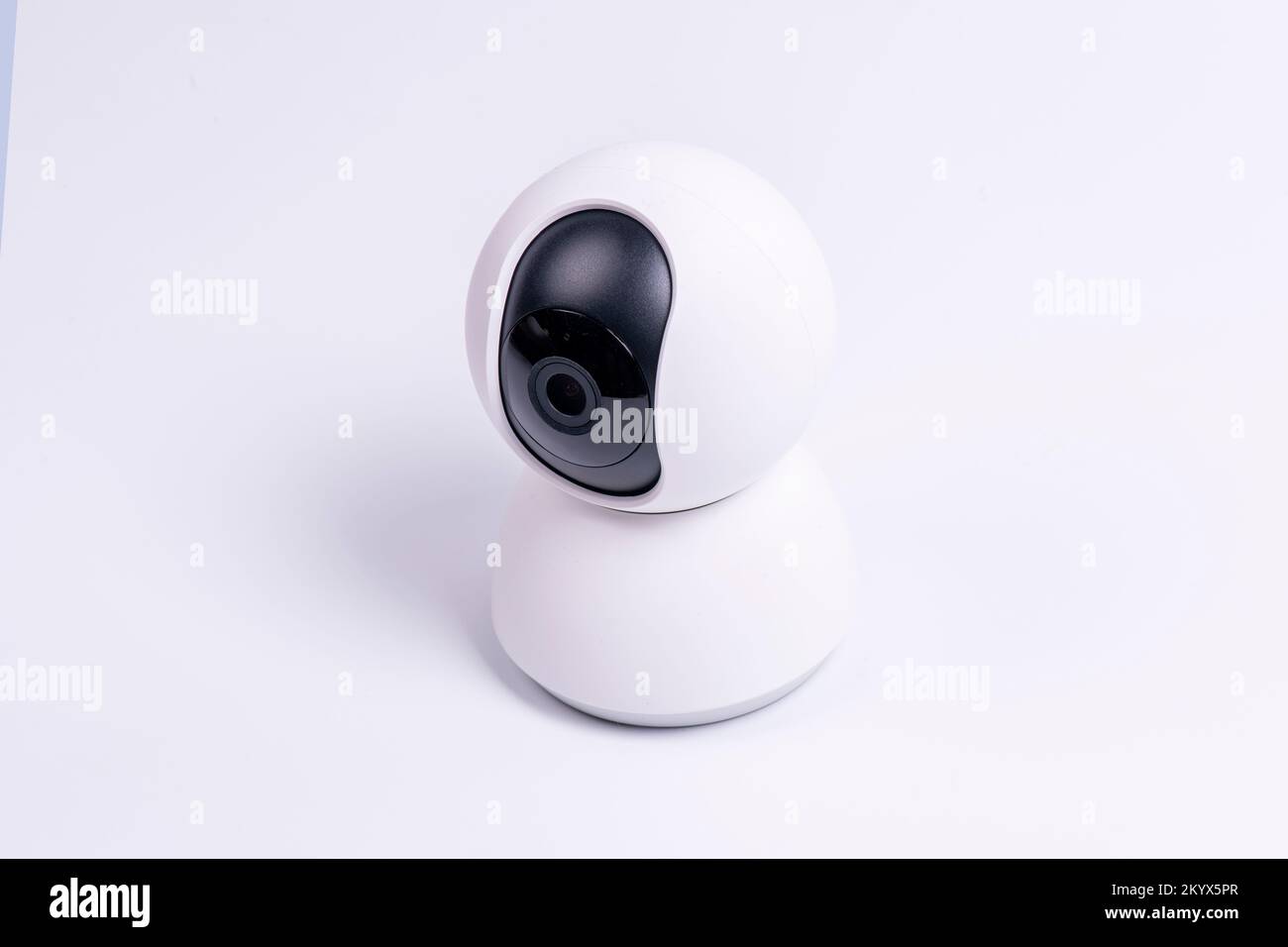 Wireless security camera isolated on white background. home security ...