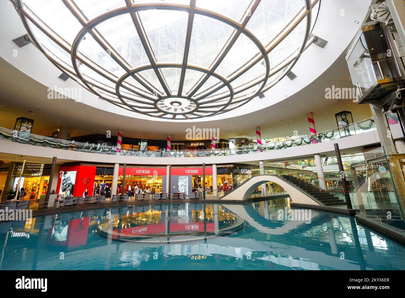 SINGAPORE - NOVEMBER 08, 2015: view on Rain Oculus. Rain Oculus is a ...