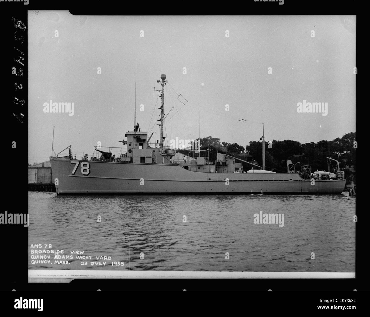 AMS-78 , Ships, Naval Vessels, Boats, Naval History, Navy Stock Photo ...