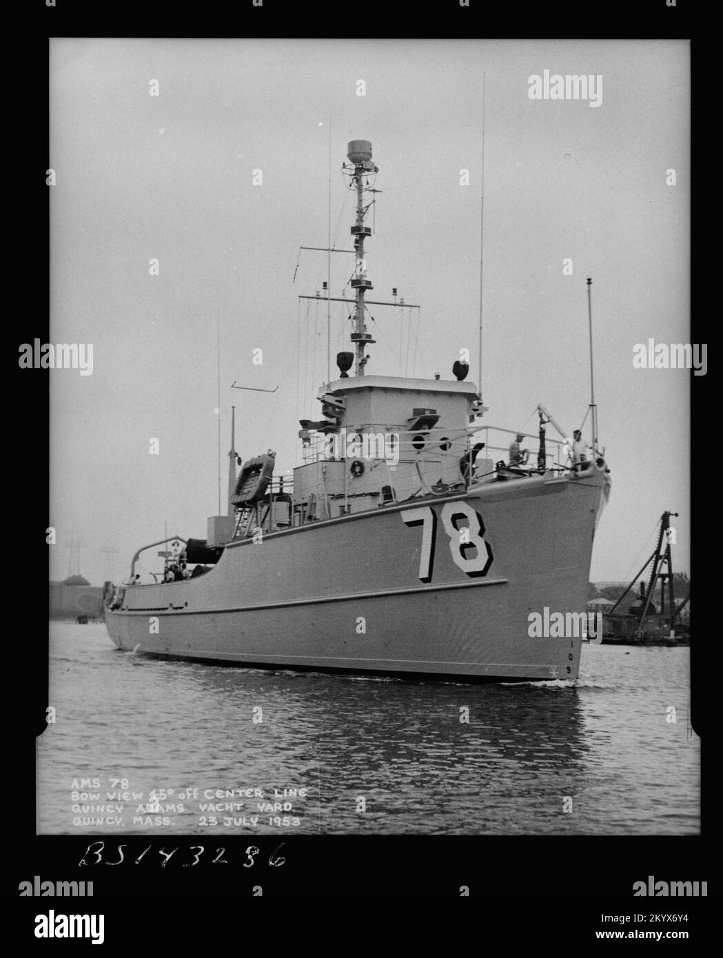 AMS-78 , Ships, Naval Vessels, Boats, Naval History, Navy Stock Photo ...