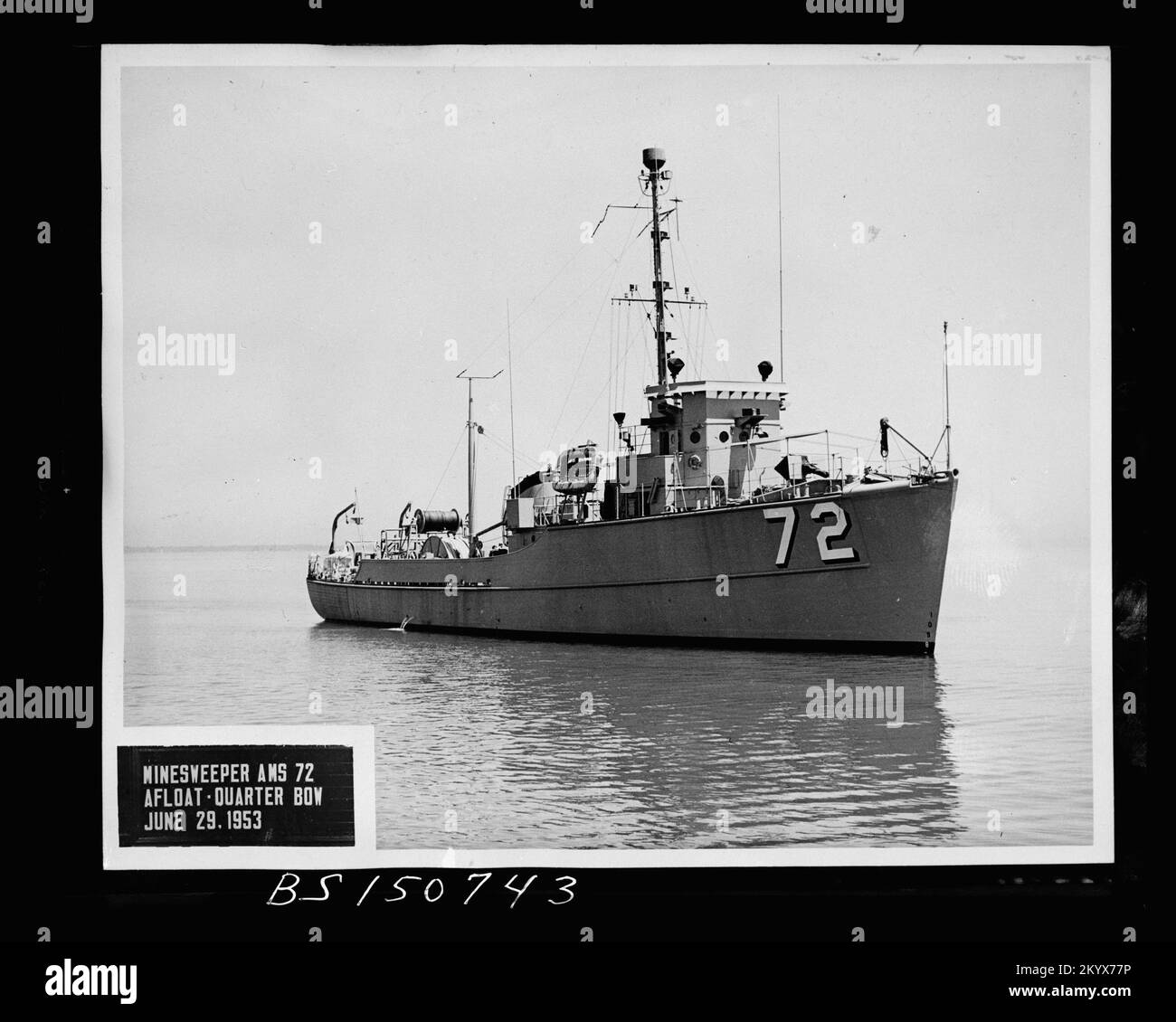 AMS-72 , Ships, Naval Vessels, Boats, Naval History, Navy Stock Photo ...