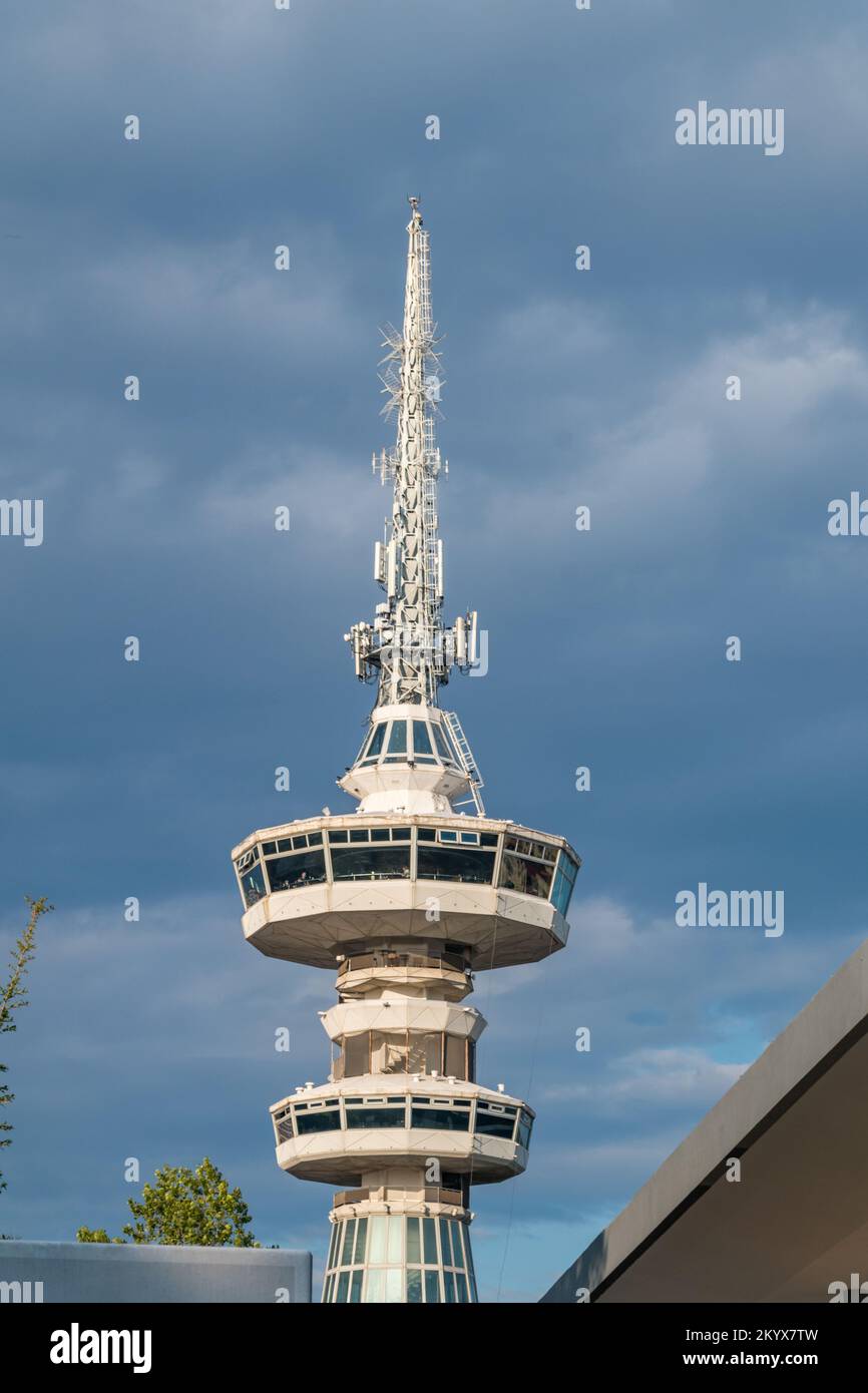 Thessaloniki, Greece - September 29, 2022: 76-metre-tall OTE Tower ...