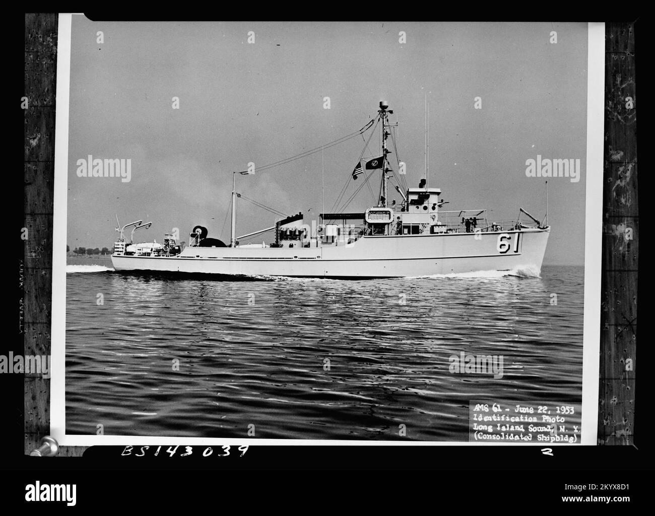 AMS-61 , Ships, Naval Vessels, Boats, Naval History, Navy Stock Photo ...