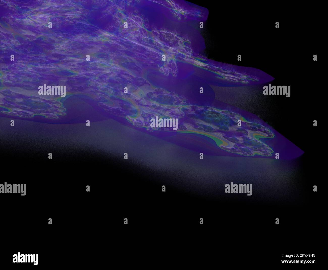 Imaginatory lush fractal texture image abstract background Stock Photo ...